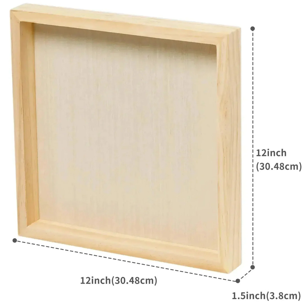Meeden Wood Panel 12x12" 1.5" Thick