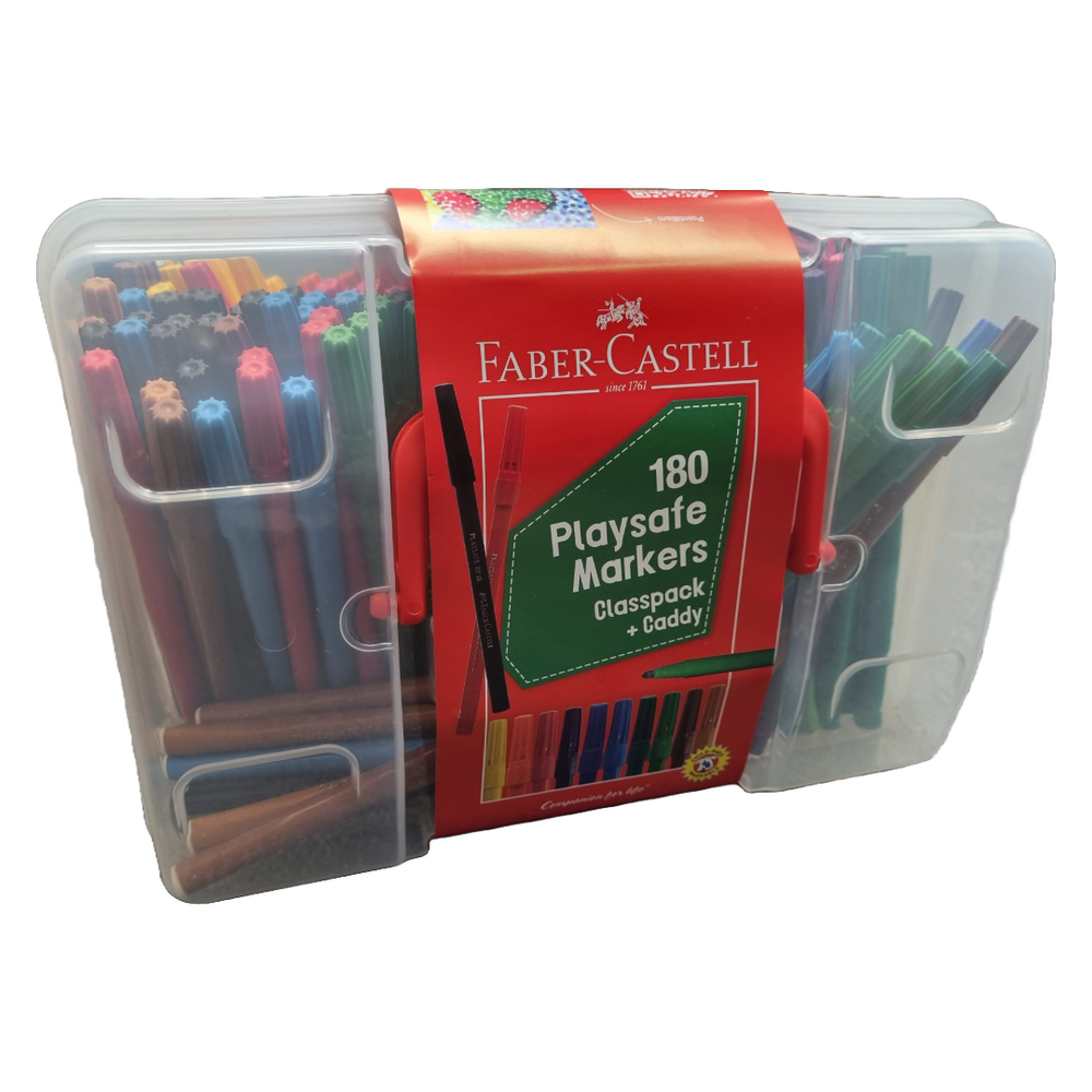 Faber Castell Playsafe Marker Classpack 180