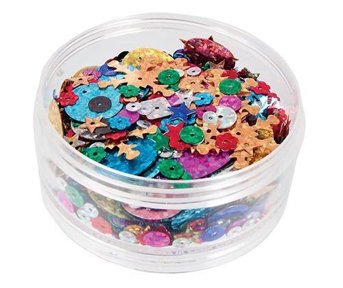 Sequins Assorted 100gm