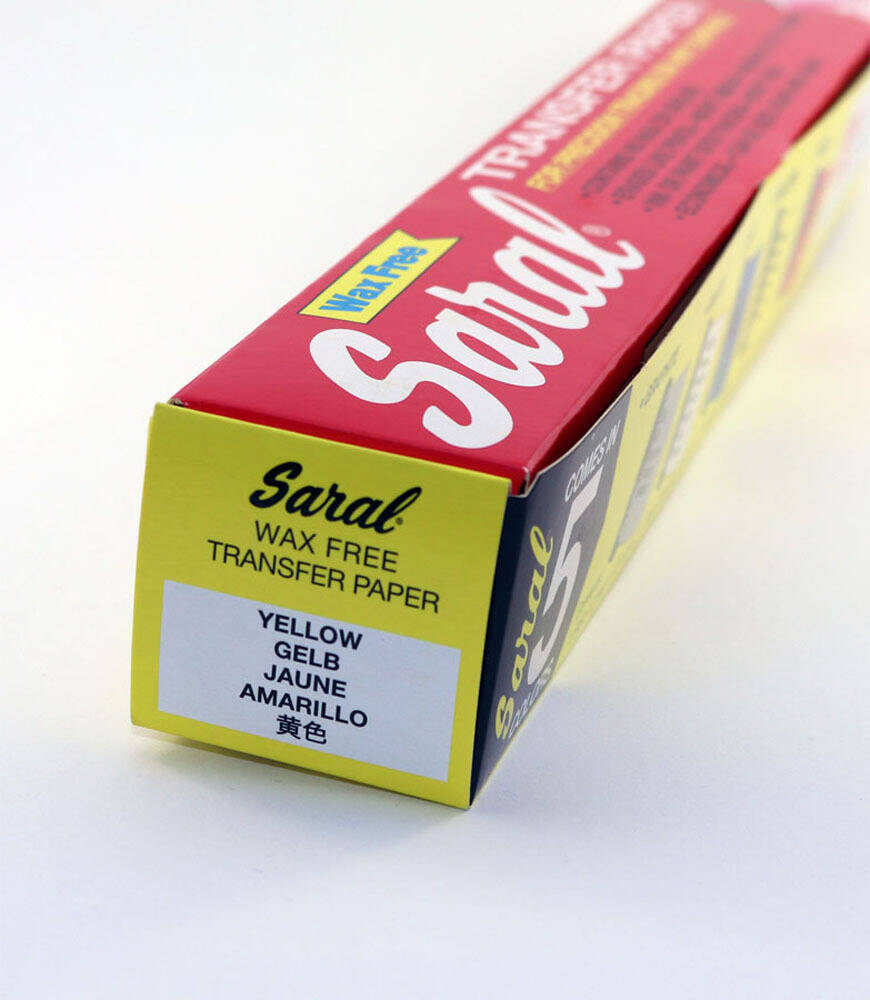 Saral Transfer Paper Roll 305mm x 3.6m Yellow