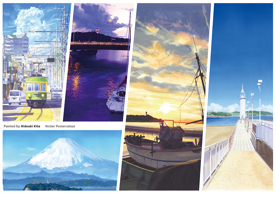 Nicker Poster Colour 40ml Marine Blue