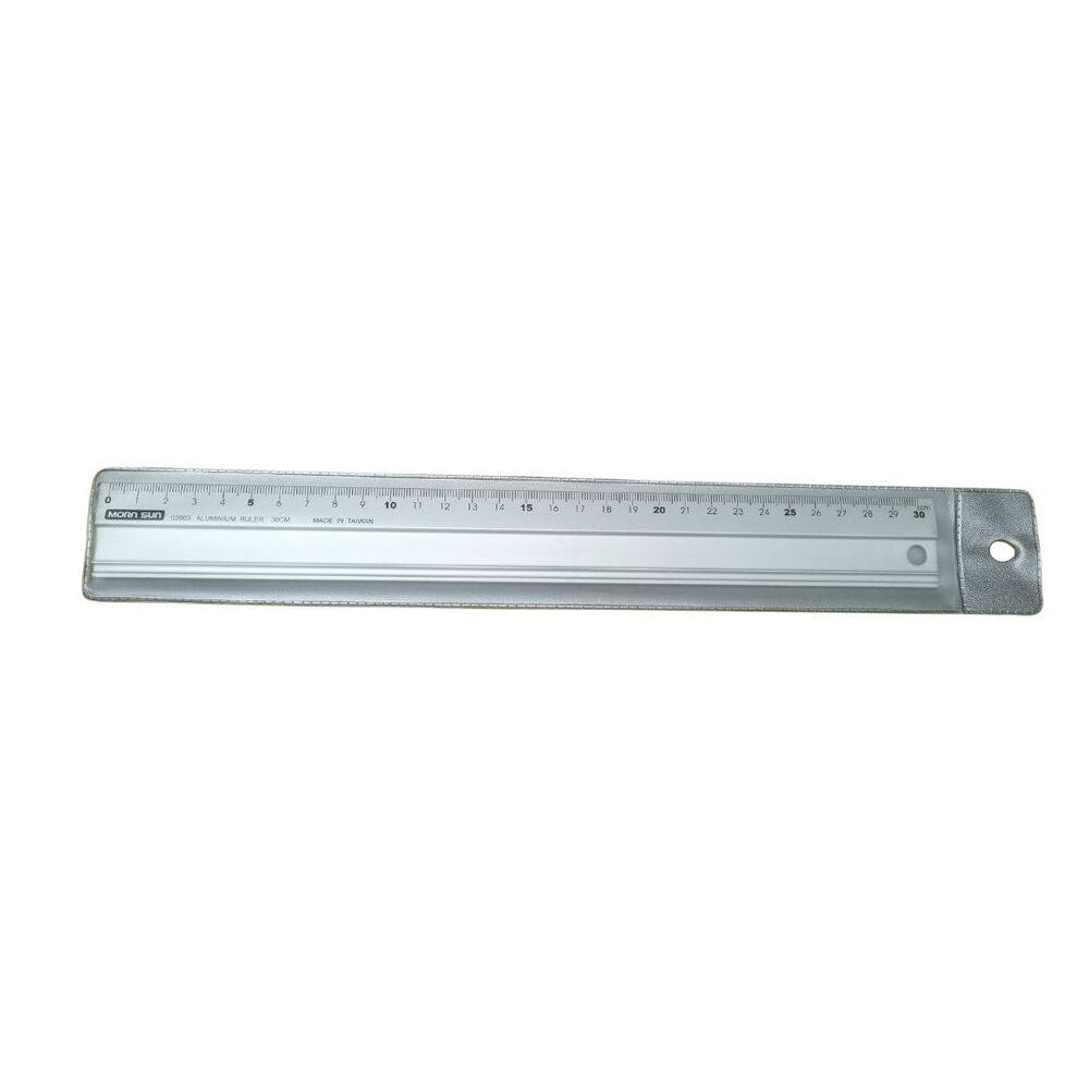 Aluminium Non Slip Ruler 30cm