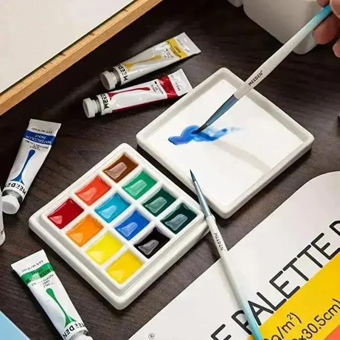 Meeden Porcelain Palette 12 Well