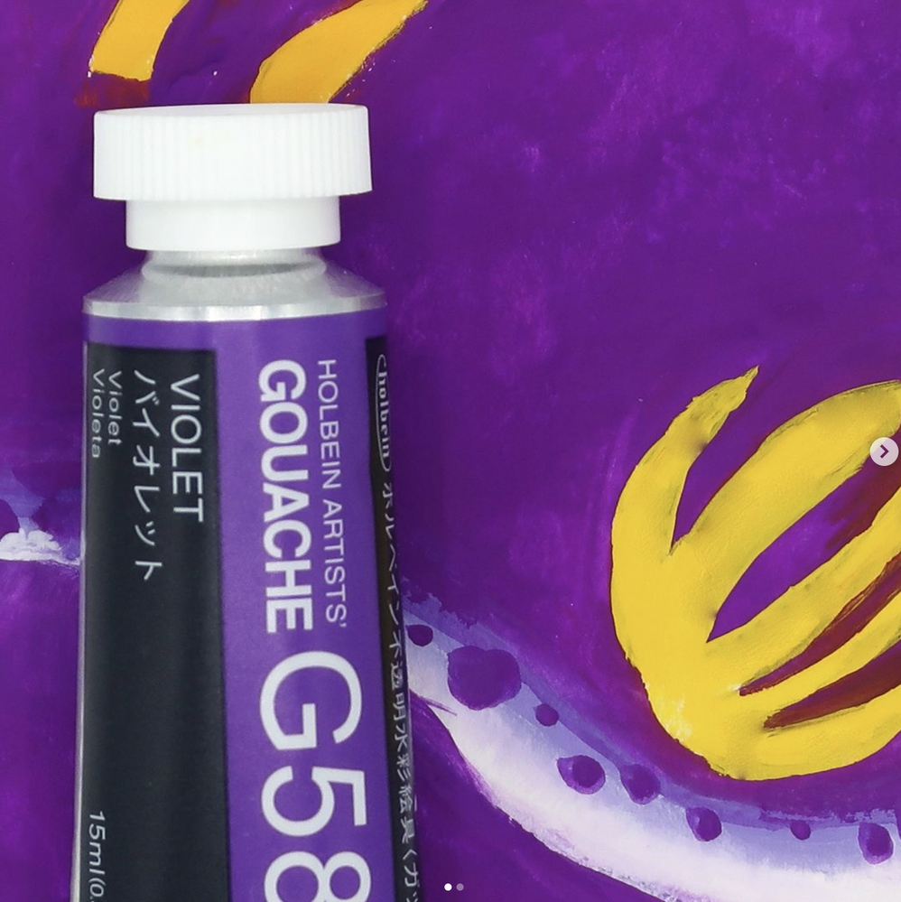 Holbein Artists Gouache 15ml G586 Iris