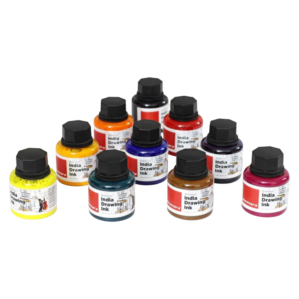 Isomars India Drawing Ink 35ml White