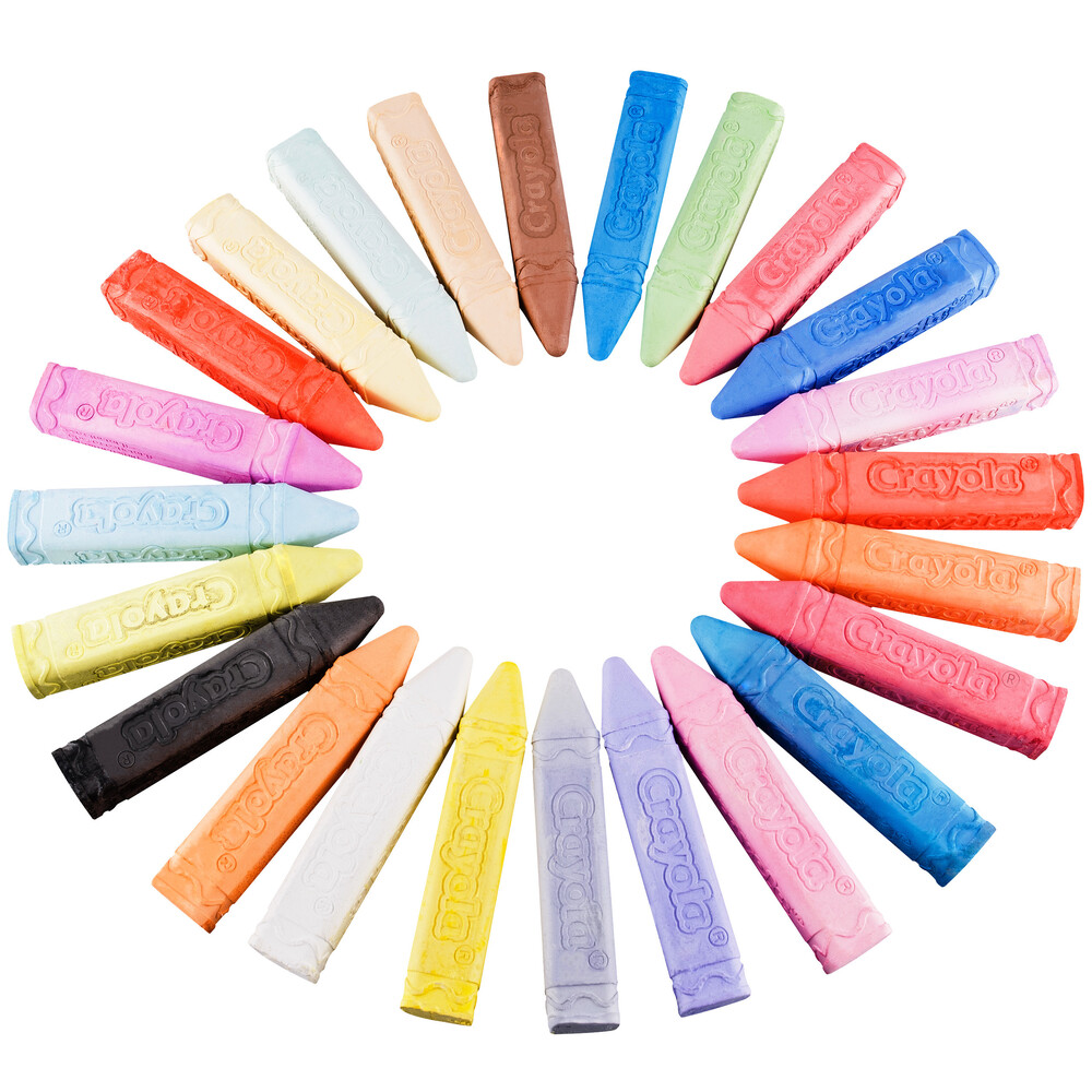 Crayola Washable Sidewalk Chalk Set 12