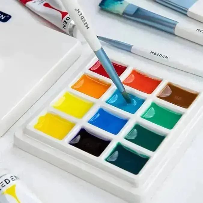 Meeden Porcelain Palette 12 Well